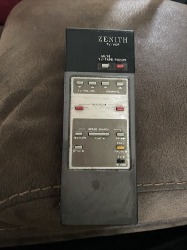 Vintage Zenith TV VCR Remote Control 343 14-999 With 7K67 J Duracell Battery | eBay