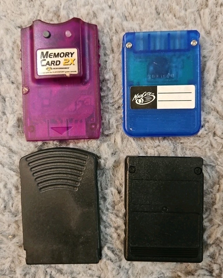 PlayStation Memory Card ~ Lot of 4 | eBay