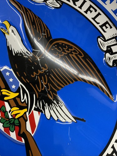 Vintage NRA Life Member Metal Sign National Rifle Association | eBay