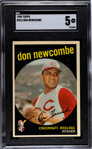 1959 Topps Don Newcombe #312 SGC 5 | eBay