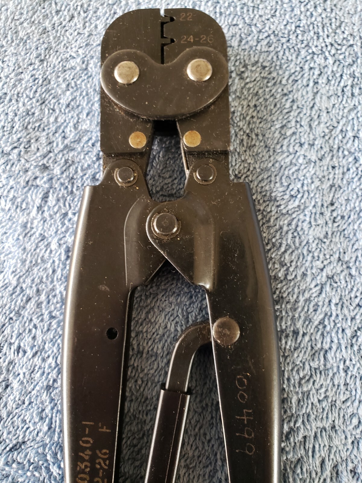 AMP / Tyco / Te H0330 22 to 26 AWG Crimp Tool Crimper for sale online ...