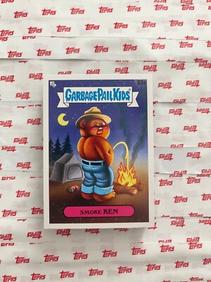 2021 Topps Garbage Pail Kids Go On Vacation Smoke Ken 63a GPK sticker ...