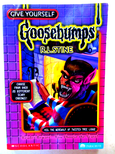 GIVE YOURSELF GOOSEBUMPS "THE WEREWOLF OF TWISTED TREE " No. 31 BY R. L ...