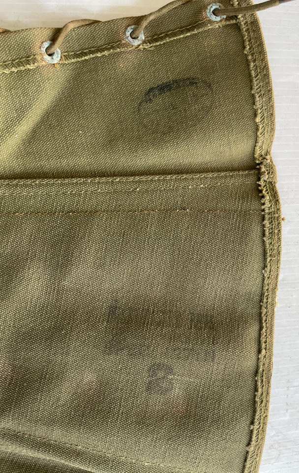 WW1 ORIGINAL US M1917 MOUNTED PATTERN CANVAS LEGGINGS W/ LEATHER LEG ...