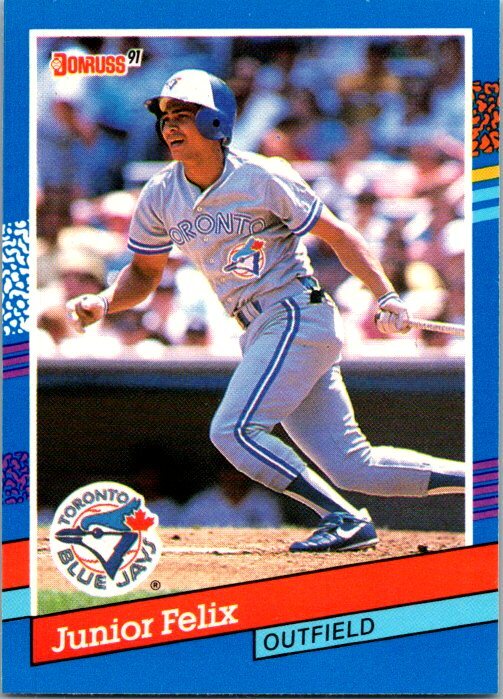 1991 Donruss Baseball 323 Junior Felix | eBay