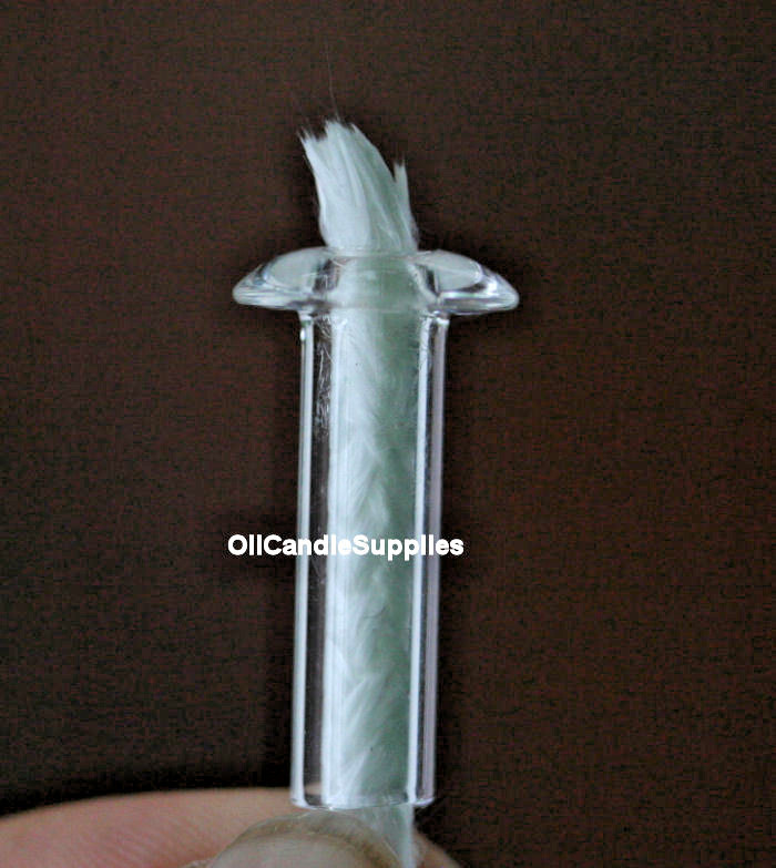 10 Glass Wick Tubes | Oil Candle Wick Holders | 10" Wicks | FF19 | eBay