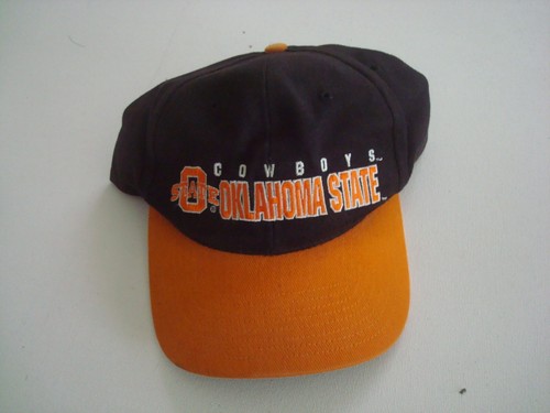 OKLAHOMA STATE COWBOYS STRAPBACK GOLF BEACH HAT CAP VINTAGE x2 | eBay