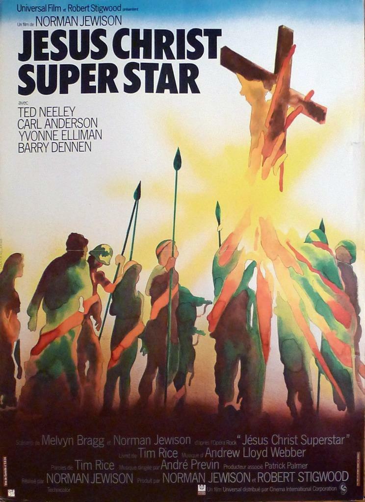 Jesus Christ Superstar Movie Poster Norman Jewison – Jesus Christ