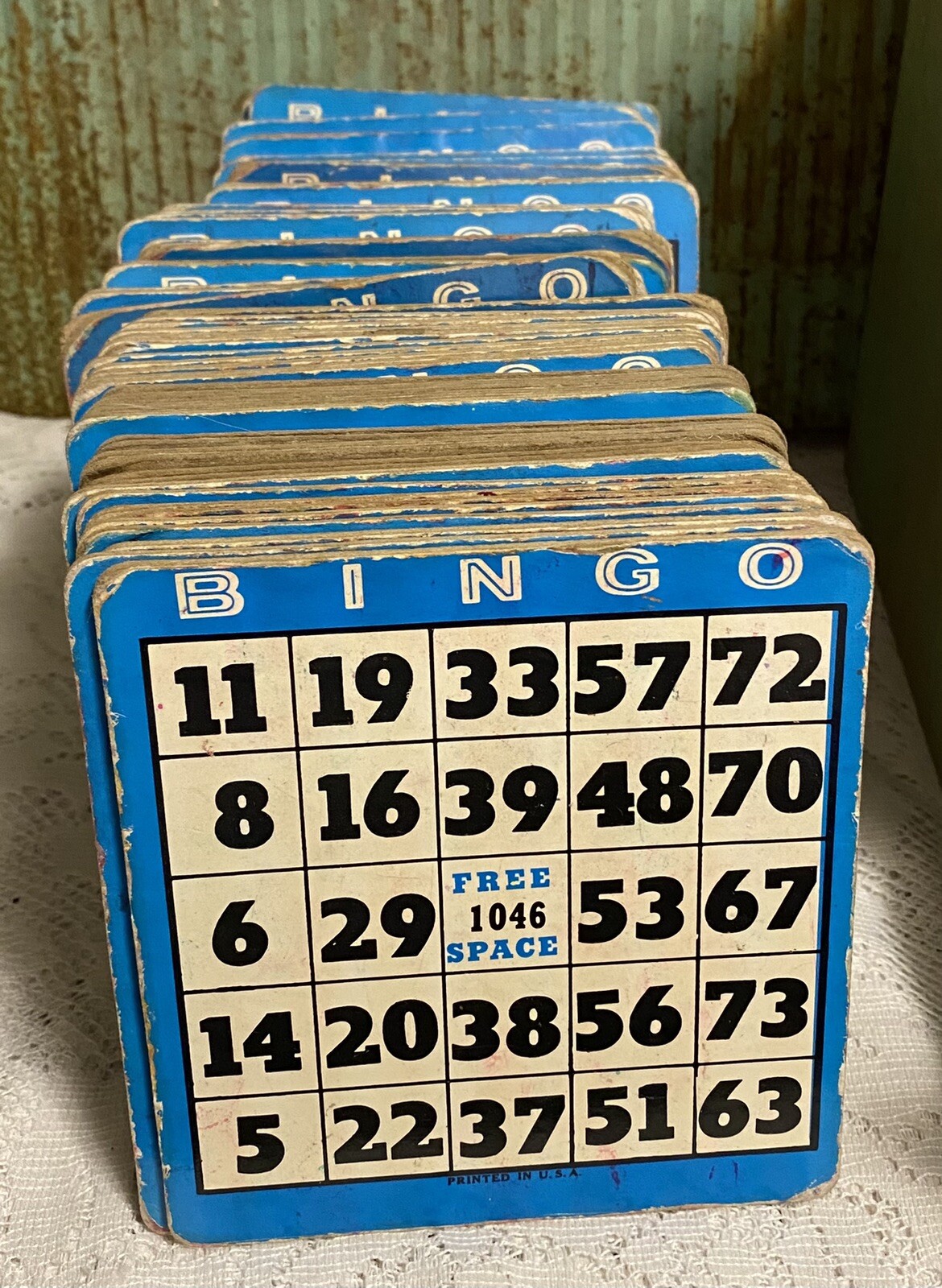 Vintage Bingo Game