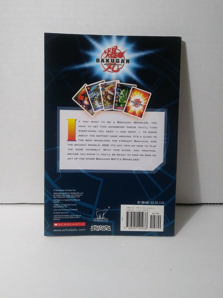 BAKUGAN Battle Brawlers Official Handbook Scholastic books 2009 New | eBay