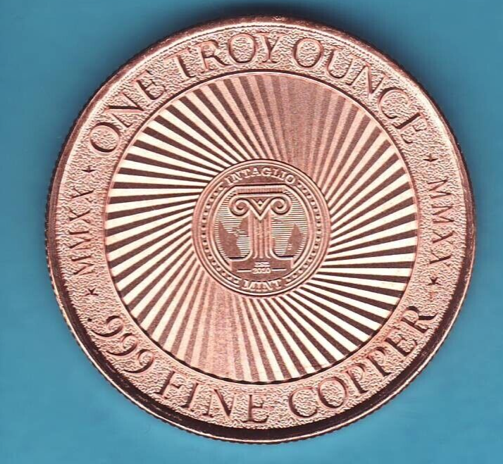 2020 THE YETI Copper Round Coin 1 TROY oz. CRYPTOZOOLOGY Series ...