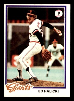 1978 Topps Baseball #107 Ed Halicki EX *d4 | eBay
