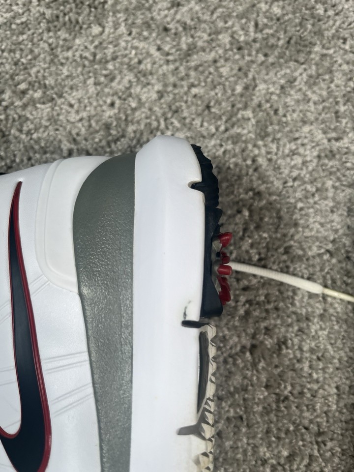 Nike Tiger Woods TW14 Golf Shoes 2014 Men’s Size 10 White Gray 599416-100 Rare | eBay