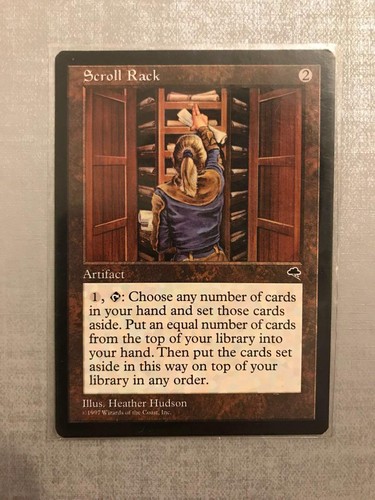 Magic The Gathering Error Card Scroll Rack English Reprint Used | eBay ...