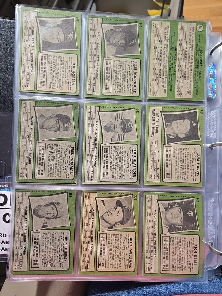 1971 - Lot of 9 Topps - Baseball Cards | eBay