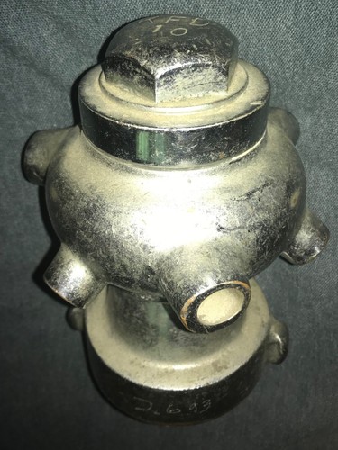 Vintage Brass Bresnan Cellar Distributor Fire Hose 2-1/2” Nozzle | eBay