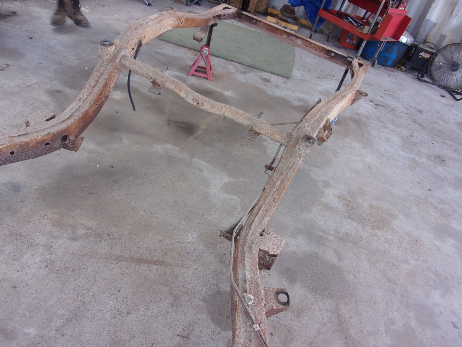 63 64 FORD GALAXIE 500 FRAME CHASSIS SOLID OEM STRAIGHT RARE | eBay