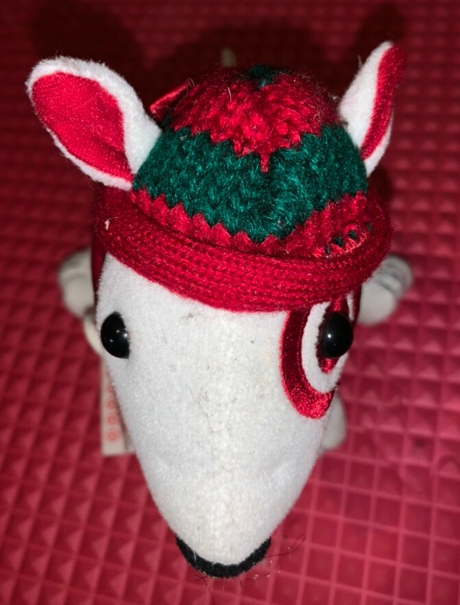 Target Bullseye Dog Plush Bull Terrier Red Black Friday 2007 Limited ...