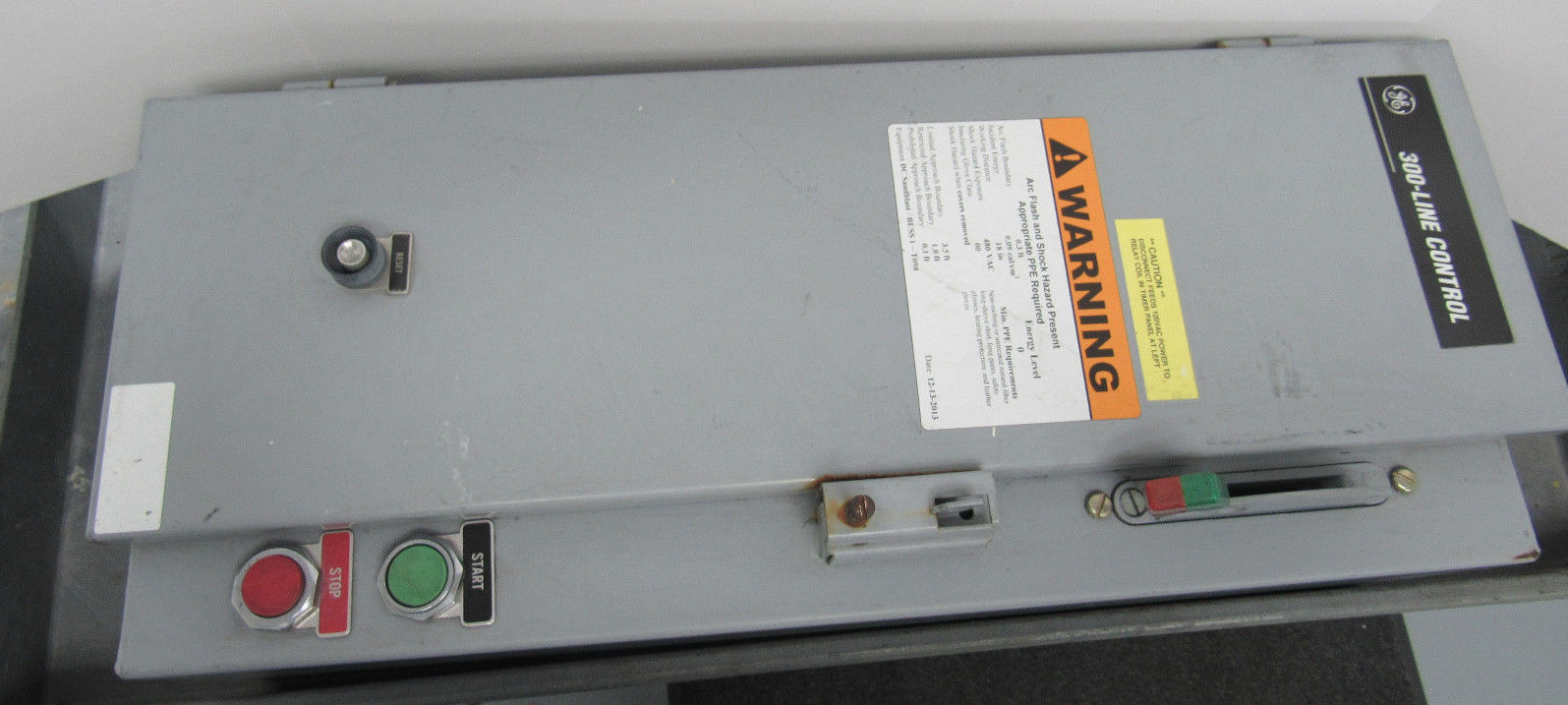 GENERAL ELECTRIC 300-LINE CONTROL TYPE 12 WITH C307 MAGNETIC STARTER | eBay