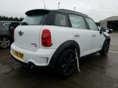 MINI COUNTRYMAN COOPER ALL4 MK3 R60 MANUAL 2.0 DIESEL WHITE- BREAKING ...