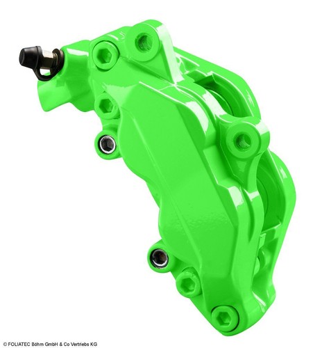 Foliatec brake caliper Heat resistant paint, color: Neon Green | eBay