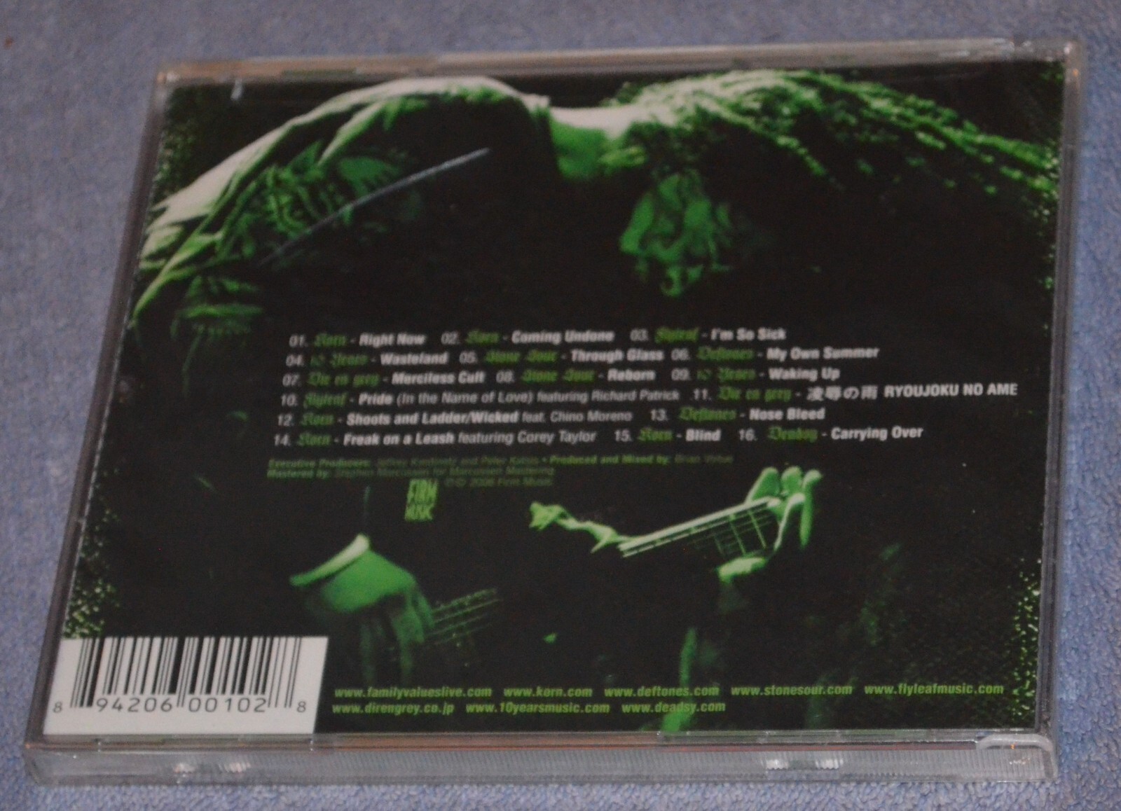 Family Values Tour 2006 [PA] by Various Artists (CD, Dec-2006, Firm ...