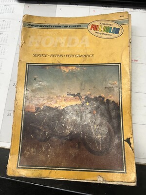 Clymer Service Manual M333 Honda 450 and 500 Twins 1965-77 CB450 CL450 ...