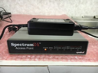 Symbol Spectrum24 Ethernet Access Point AP-2411-5AZL-01 w/power supply ...