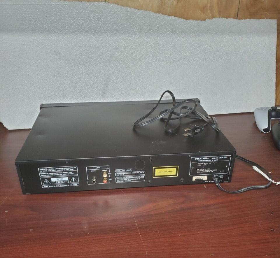 Vintage Rotel CD Player RCD-855 POWERS ON! UNTESTED! #69 | eBay