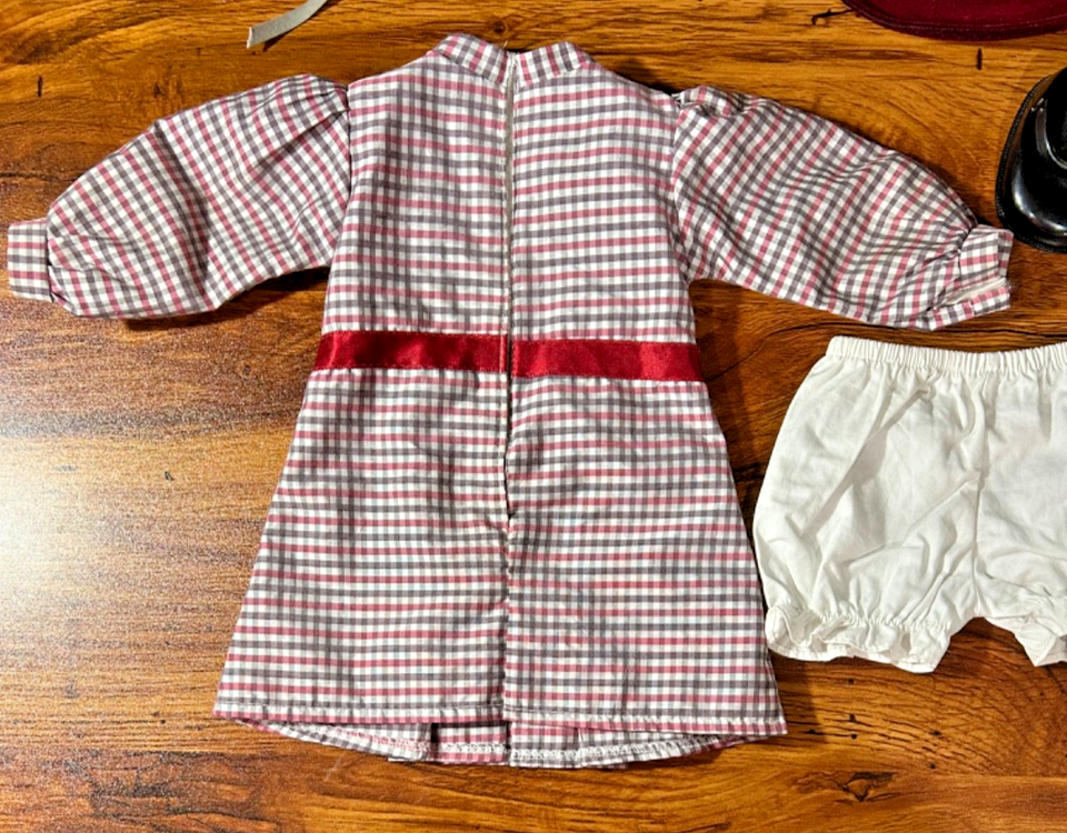 Pleasant Company 1993 American Girl Doll Samantha’s Meet Dress, Hat ...