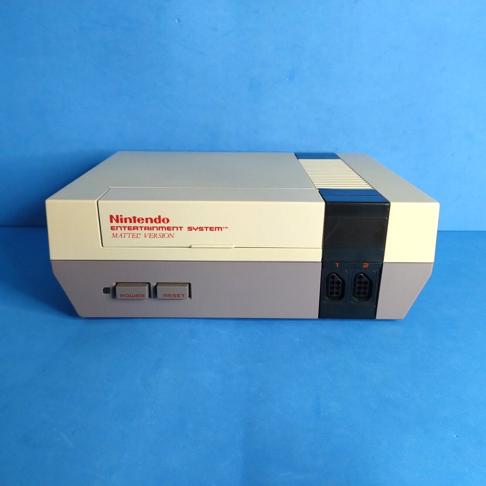 Console Nintendo Nes Pal A Ita Mattel + Gioco Airwolf Pad e Alimentatore | eBay