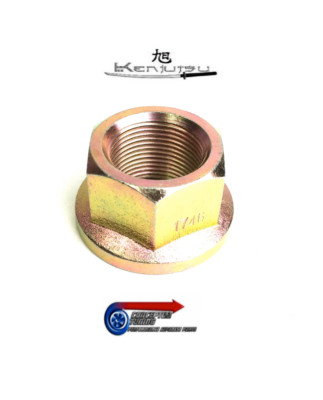Kenjutsu Gold/Black Front Hub Spindle Nut - For S14 S14a S15 SR20DET | eBay