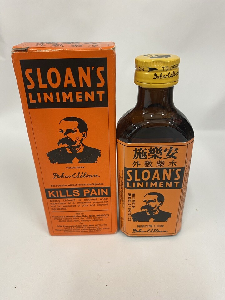 Sloan's Liniment Original Pain Relief For Muscle Pain, Sprains ...