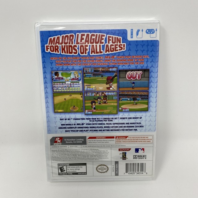 MLB Power Pros (Nintendo Wii, 2007) for sale online | eBay
