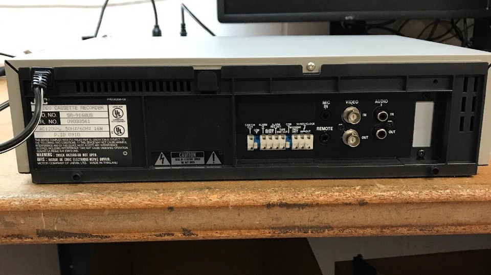 JVC SR-L9168us High Density Video Cassette Recorder ~ VCR ...