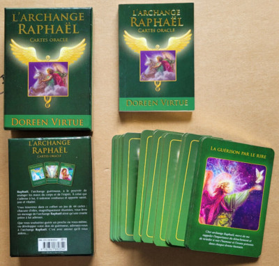 Coffret l'archange Raphael: Cartes oracles Doreen VIRTUE éd Trédaniel ...