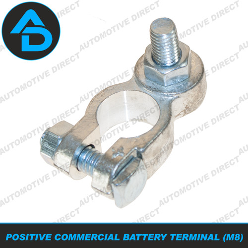 POSITIVE BATTERY TERMINAL CONNECTOR M8 STUD COMMERCIAL 1PCS | eBay UK