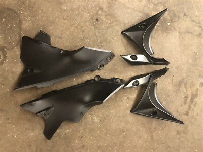 Yamaha R1 YZF 1000 04 05 06 2004 2005 2006 OEM Black Dash Panels Covers ...