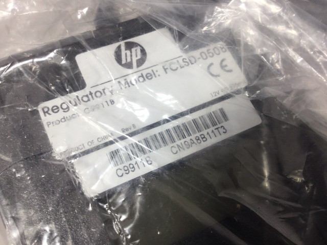 HP Scanjet TMA Film Slide Scanner C9911b Regulatory Model Fclsd-0508 ...
