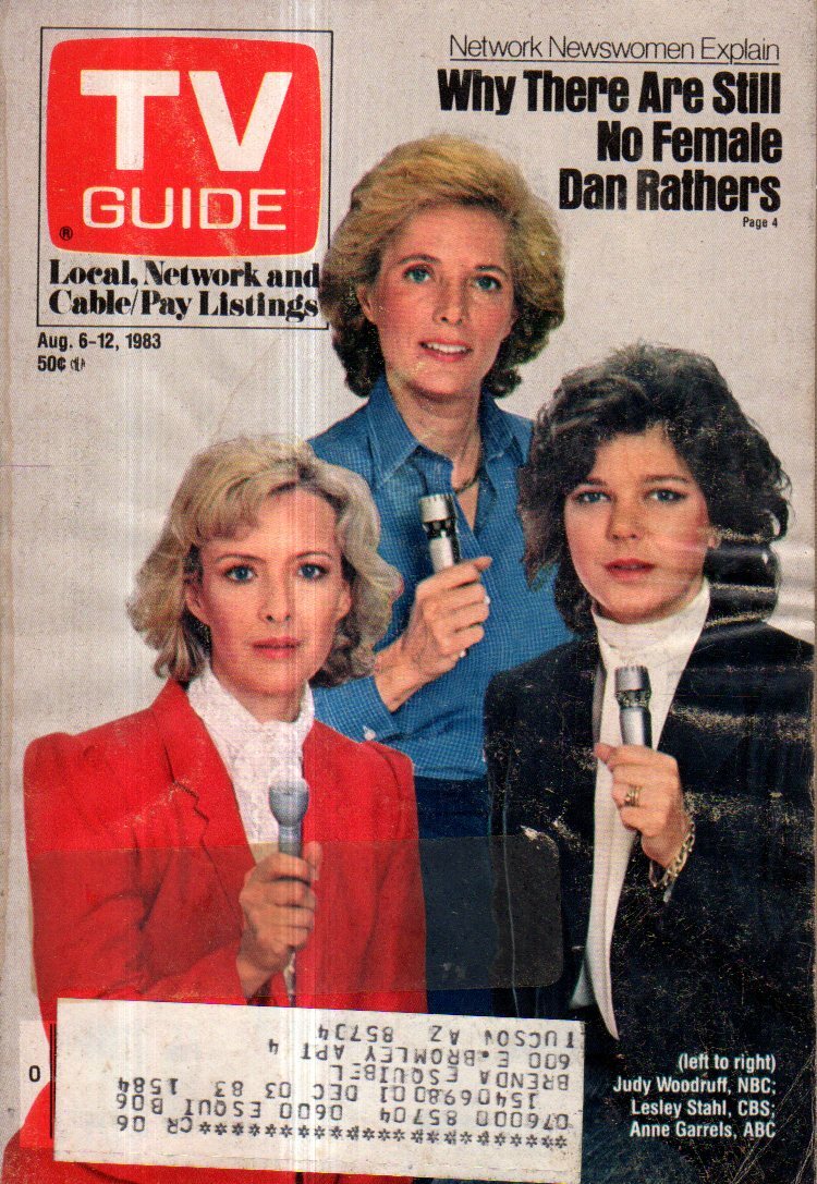 1983 TV Guide August 6-12 - Lesley Stahl; Phil Foster - LaVerne ...