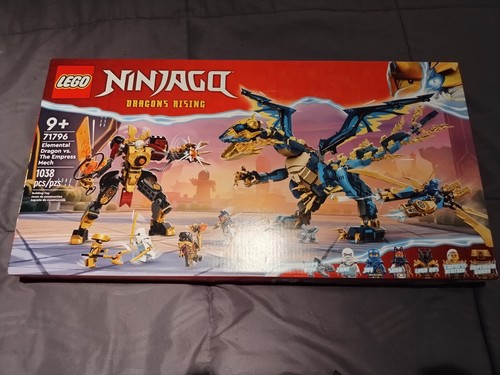 Lego Ninjago Elemental Dragon VS. The Empress Mech (71796) 1038 pcs NEW ...