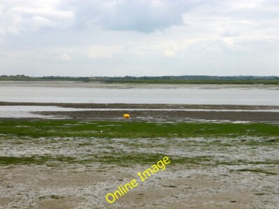 Photo 6x4 Yellow buoy on the mud Heybridge Basin Looking from Decoy ...