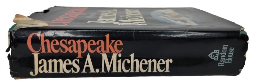 Chesapeake A Novel by James A. Michener Copyright 1978 Hardcover Random ...