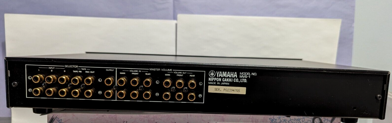 Yamaha Vintage MVS-1 Master Volume Controller Selector Amplifier - NO ...
