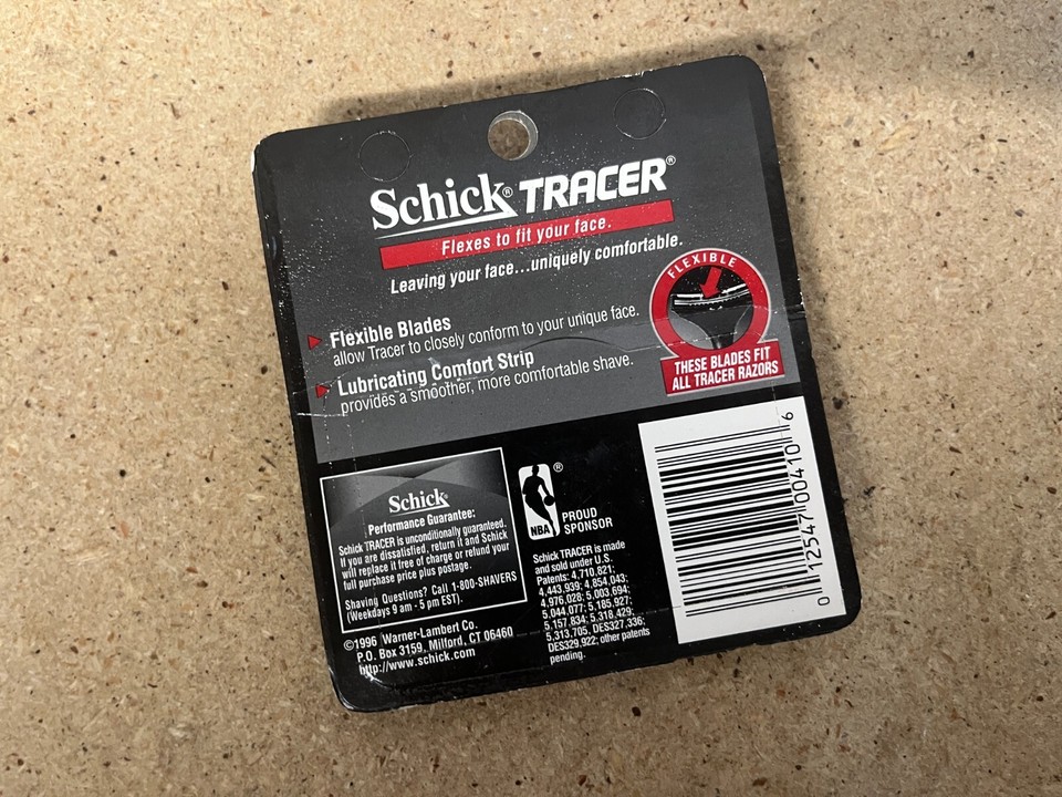 Schick Tracer 10 Refill Shaver Razor Blades Cartridges Discontinued ...