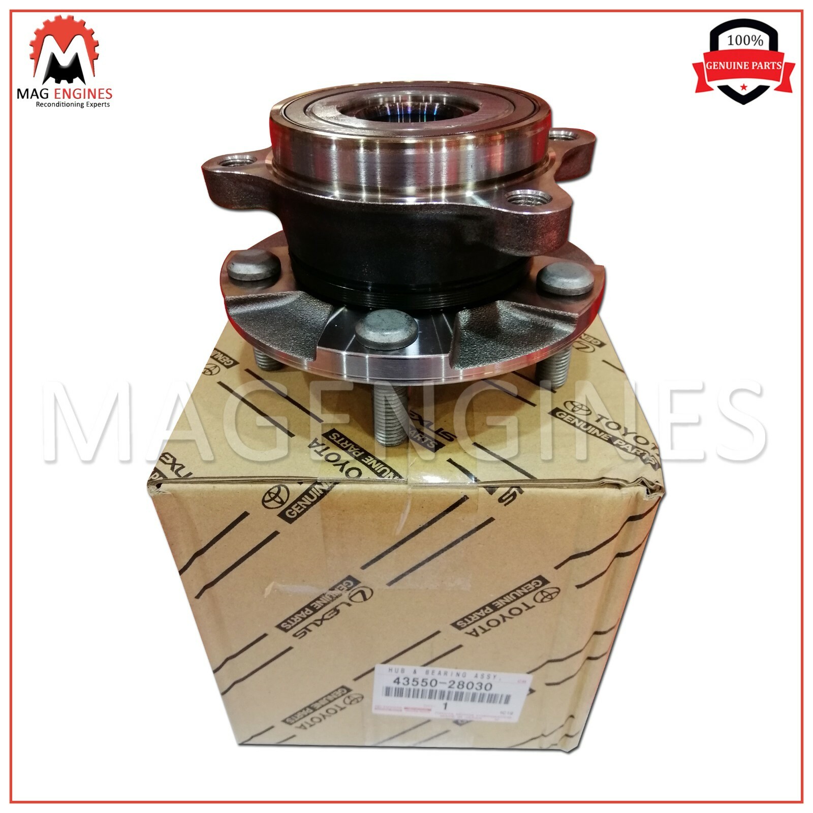 43550-28030 GENUINE OEM HUB SUB-ASSY, FRONT AXLE, RH/LH 4355028030 | eBay