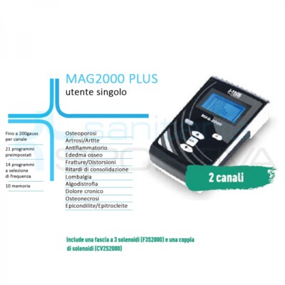 I-Tech Mag 2000 Plus Apparecchio per Magnetoterapia Bassa Frequenza ...