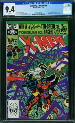 The X-MEN #154 High Grade! CGC WHITE PAGES NM9.4 3941947012 | eBay