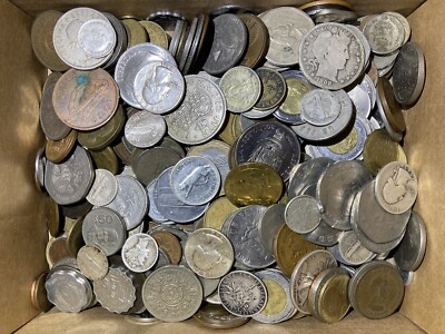 GUARANTEED SILVER Lot Of 15 Random Assorted World Coins (No Repeat ...