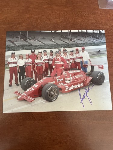 Authentic Autographed 8x10 Bobby Rahal 1988 Indy 500 Photo | eBay